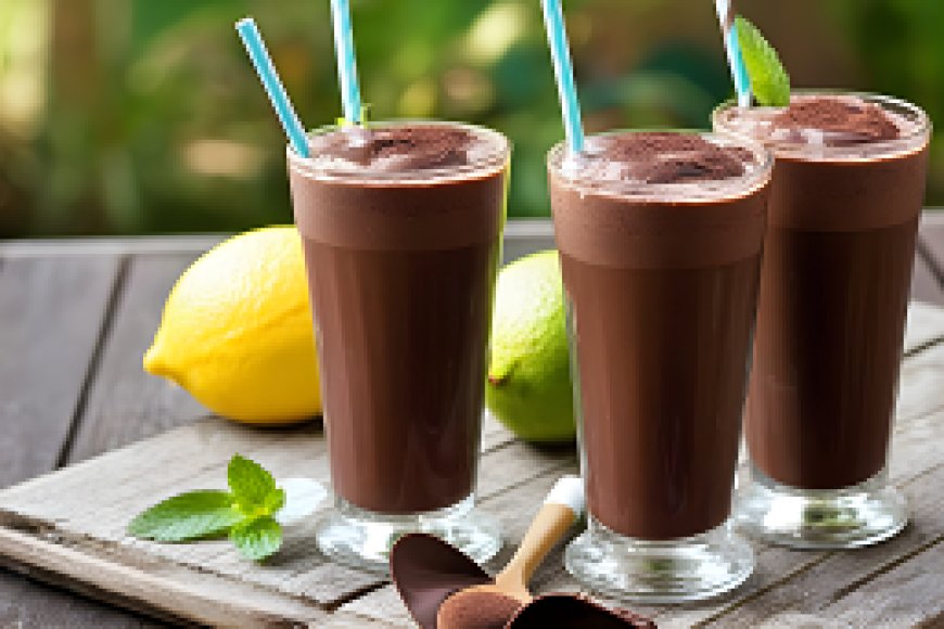 Cold chocolate is a refreshing beverage in the summer - إقرأ مقال