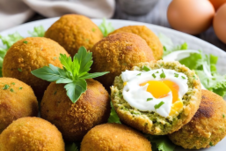 The Pleasure of Easy Cheese and Egg Falafel - إقرأ مقال