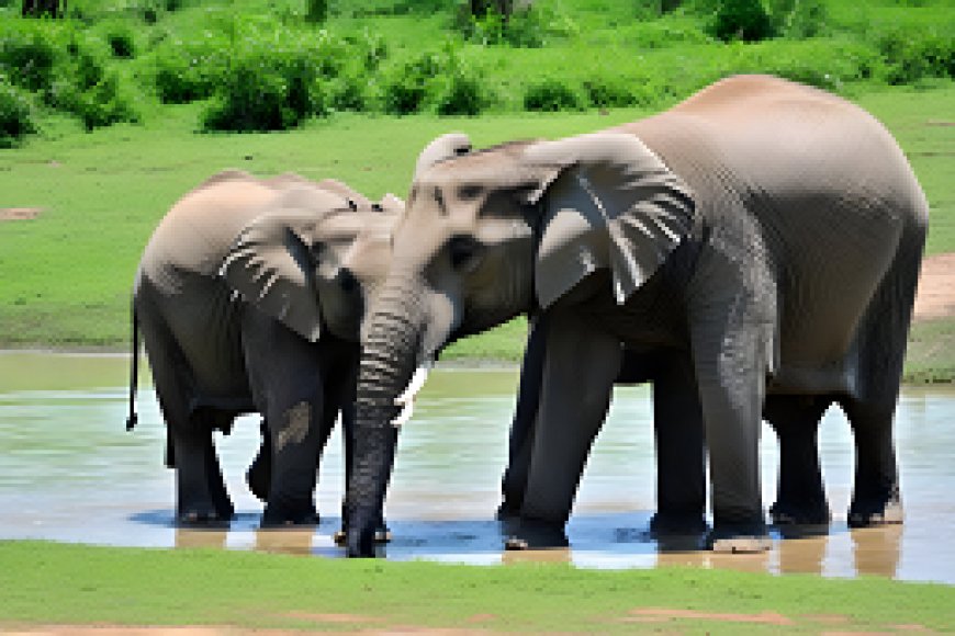 Studying the adaptations of the elephant to its environment and its ...