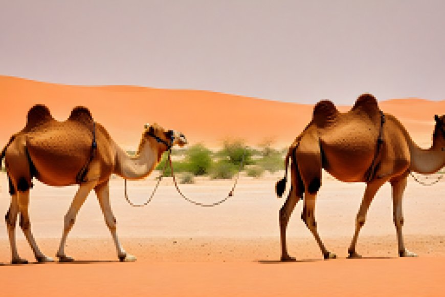 How camels adapt to harsh environments and exhibit their unique ...